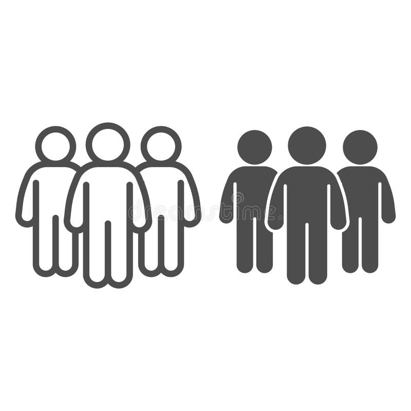 Human Resources Choice Line Icon. Man And Hand Pointer, Person ...