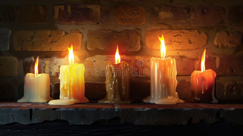 Group of Candles stock image. Image of meditation, atmosphere - 376855895