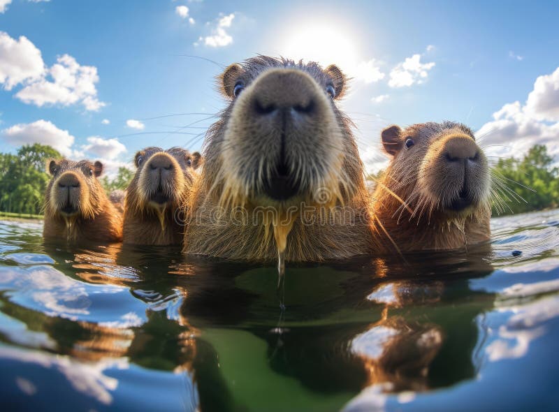 Funny Capybaras Stock Illustrations – 247 Funny Capybaras Stock ...