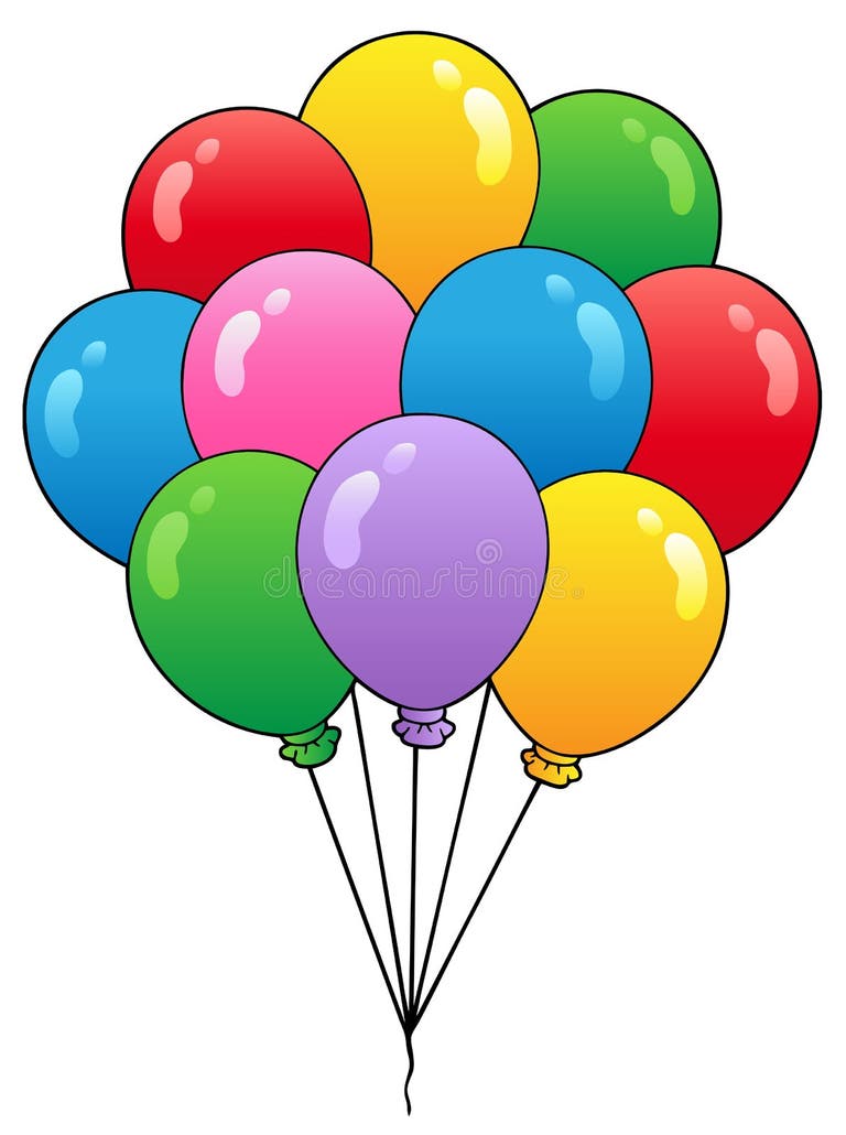 Cartoon Balloons Stock Illustrations – 114,053 Cartoon Balloons Stock ...