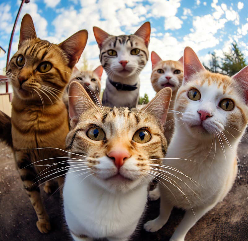 Cats Camera Stock Illustrations – 629 Cats Camera Stock Illustrations ...