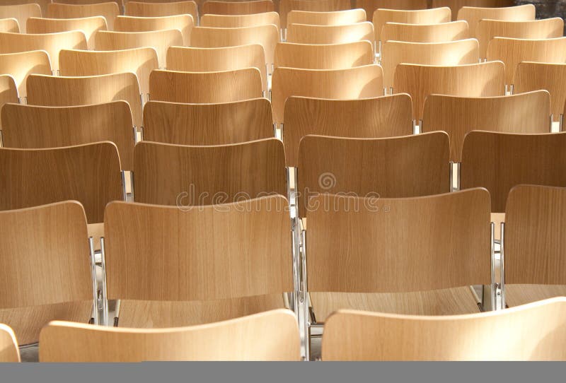 A group of chairs stock photo. Image of class, furniture - 8430368