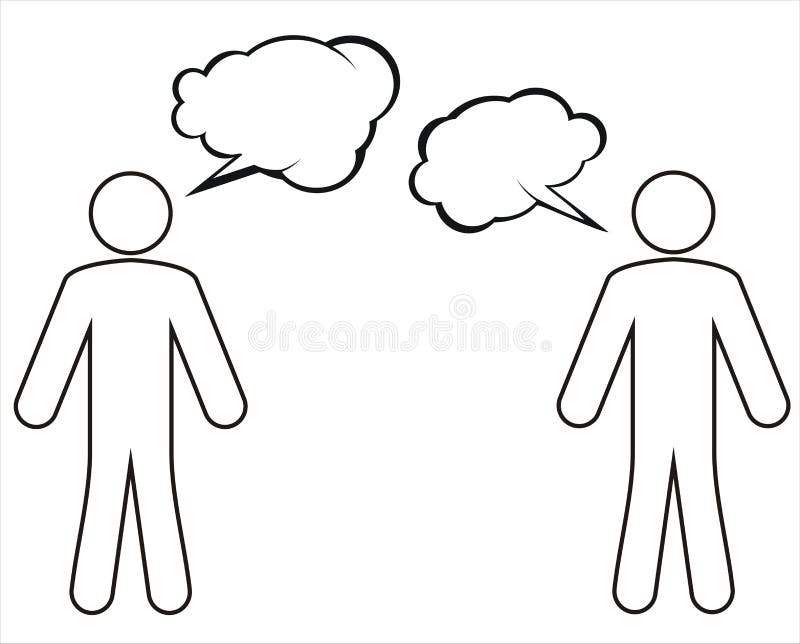 Stick figure thinking stock vector. Illustration of stick - 33110245