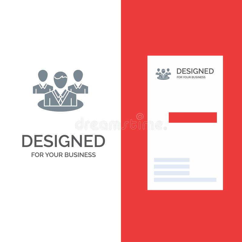 Group, Chat, Gossip, Conversation Grey Logo Design and Business Card ...