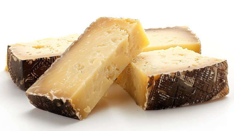 A Group of Cheese Slices are Stacked on Top of Each Other, AI Stock ...