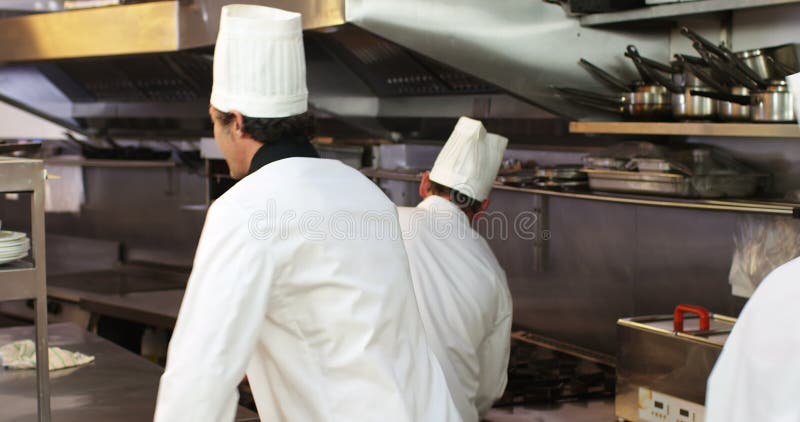 Group of Chefs Cheering and Putting Their Hands Together Stock Video ...
