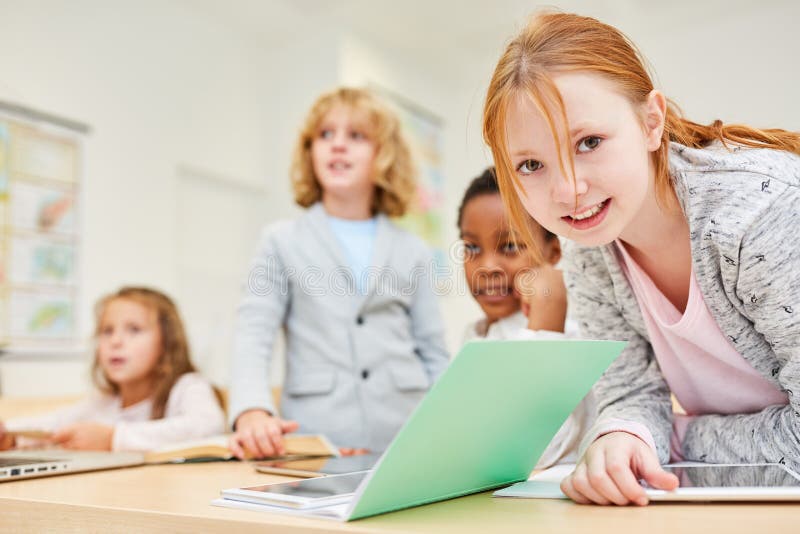 Group of Students in the Classroom Stock Image - Image of child, girl ...