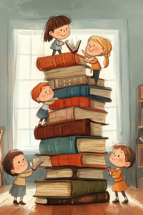2,967 Stack Children Books Stock Photos - Free & Royalty-Free Stock ...