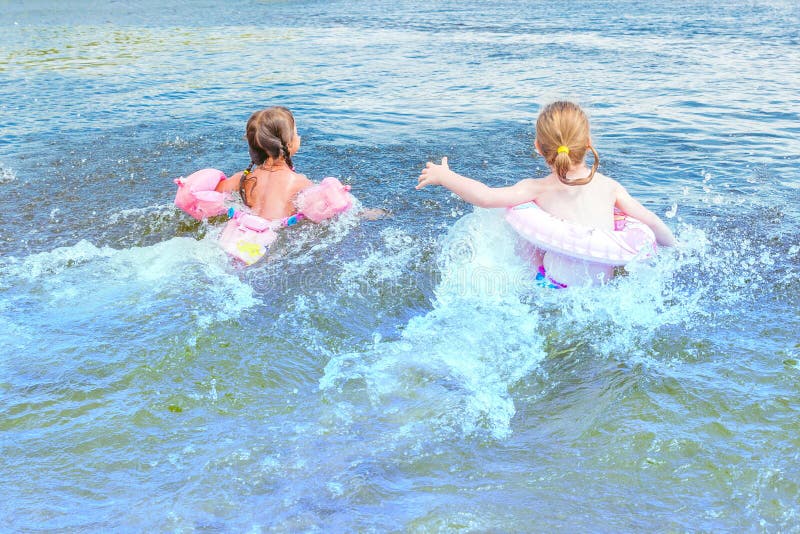 3,226 Children Swimming River Stock Photos - Free & Royalty-Free Stock ...