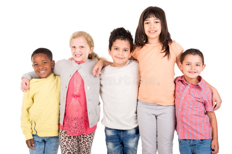Group of children stock photo. Image of laughing, cheerful - 57525902