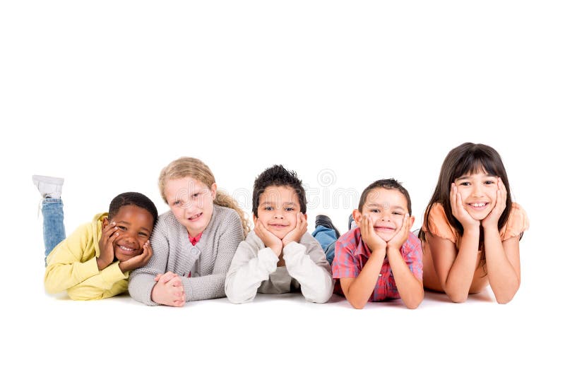 Group of children stock photo. Image of friendship, little - 73949282