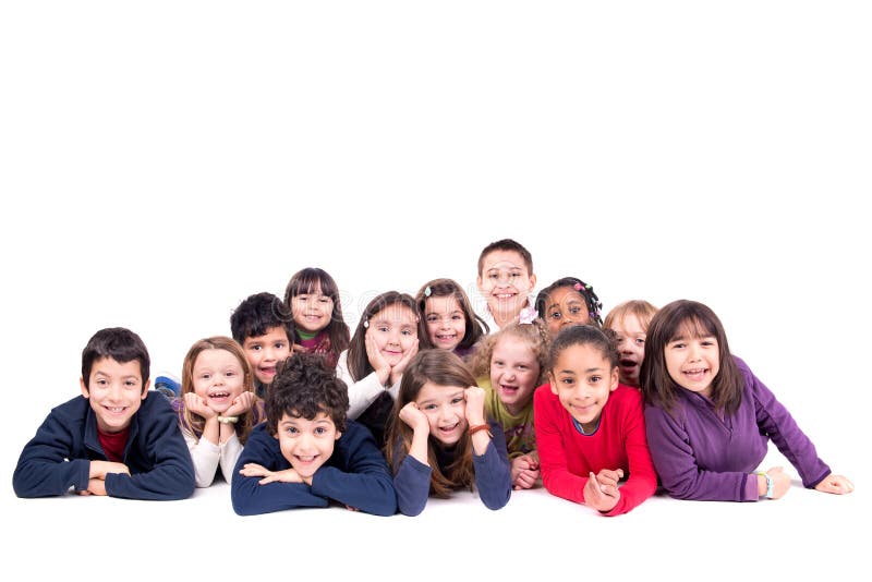 Group of children stock photo. Image of cheerful, childhood - 54835708