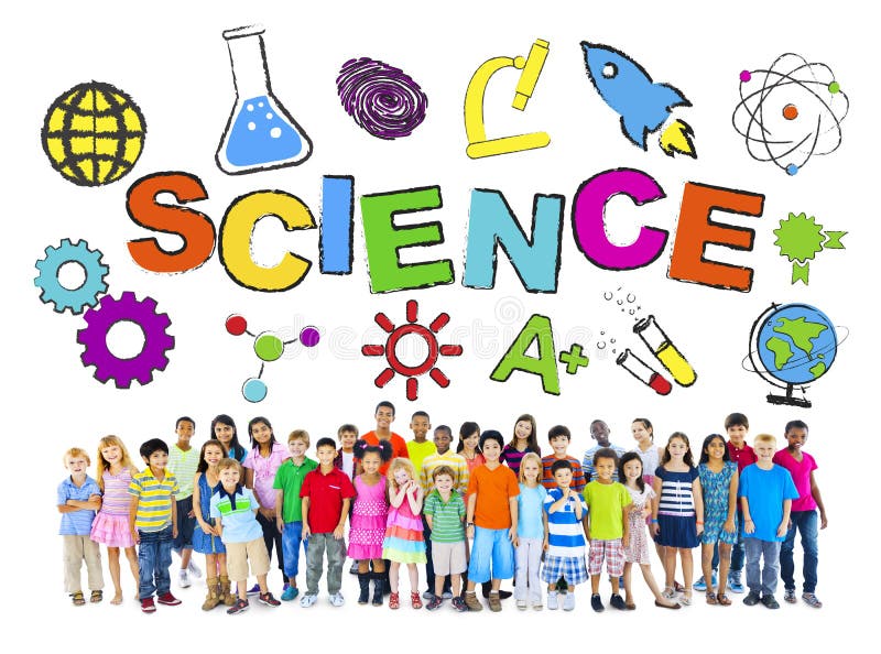 Group of Children with Science Concept Stock Image - Image of kids ...