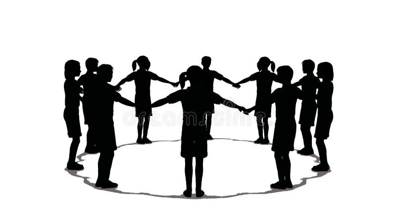 Two Girls Stand Behind Boy and they Dance with Stock Footage - Video of ...