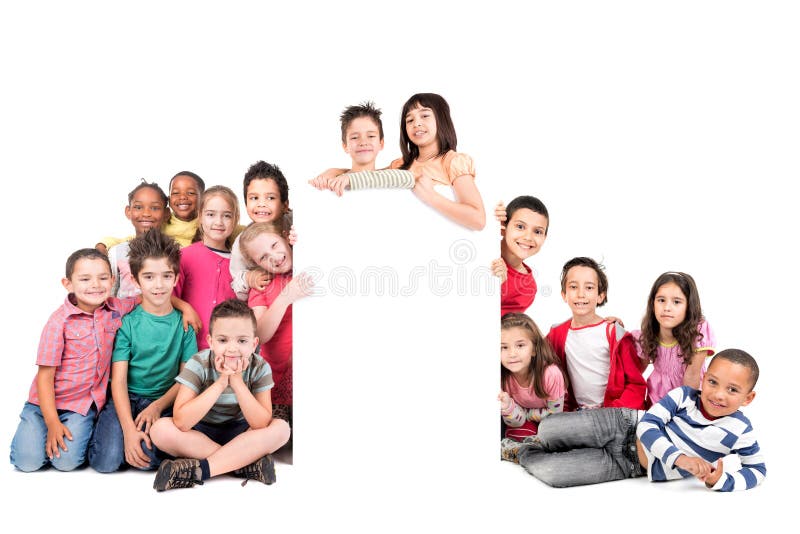 Group of children stock photo. Image of female, little - 56062724