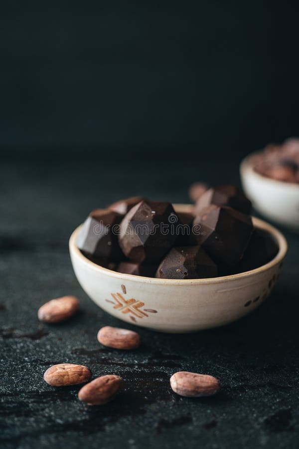 Group of Chocolate Close Up Stock Image - Image of recipe, dessert ...