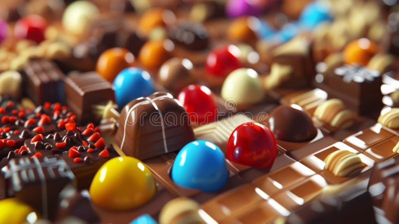 A Group of Chocolates Playing a Game of Candyland with One Chocolate ...
