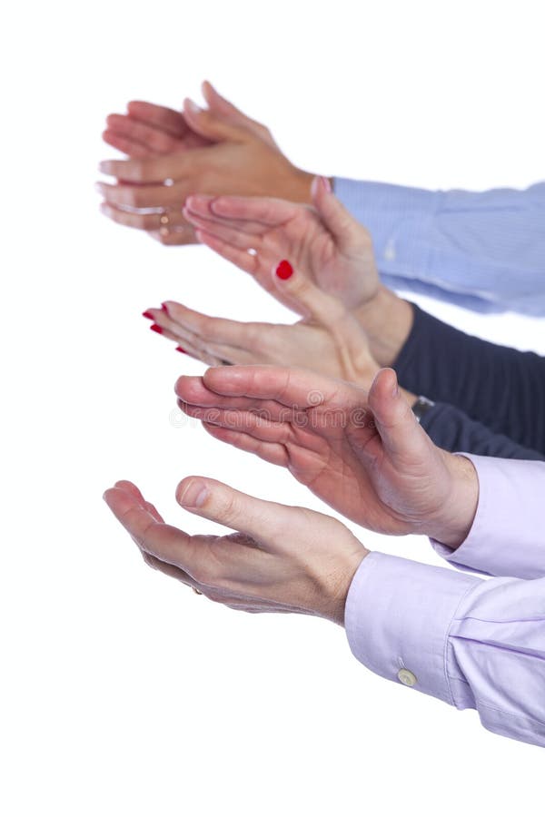 Clapping hands stock photo. Image of hand, persistent, ovation - 916818