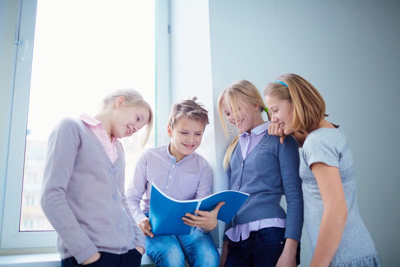 Group of classmates stock photo. Image of little, girl - 59008048