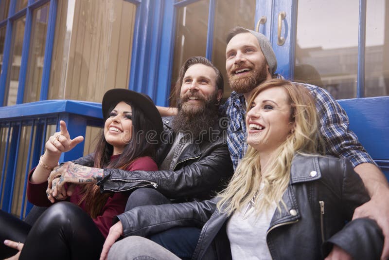 Group of close friends stock photo. Image of life, clothing - 59073718