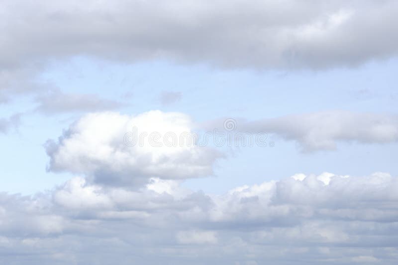Group of Clouds Moving Across the Sky Stock Photo - Image of beauty ...