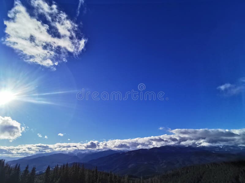 A Group of Clouds in the Sky. High Quality Photo Stock Photo - Image of ...