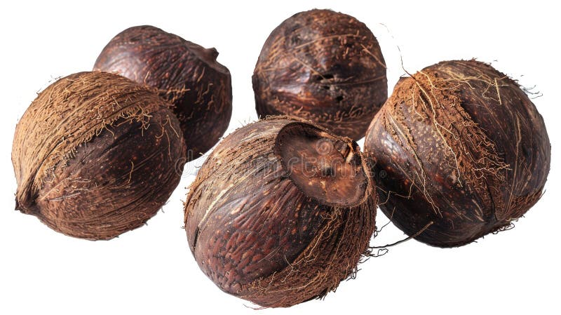 A Group of Coconuts Stacked on Top of Each Other. Ideal for Tropical ...