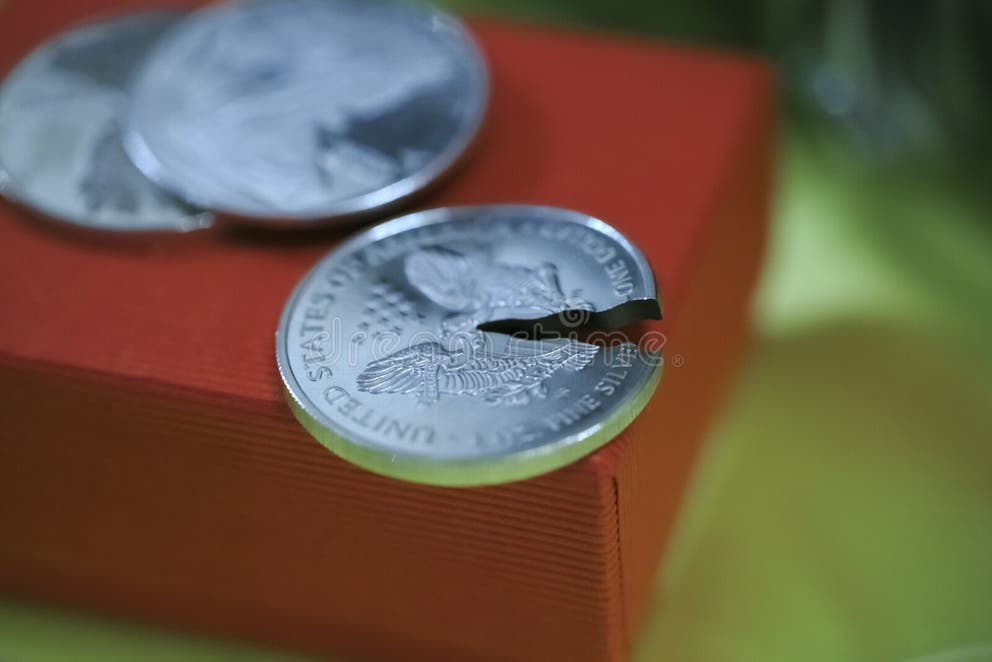 Group of Coins for Magicians Stock Photo - Image of magic, investment ...