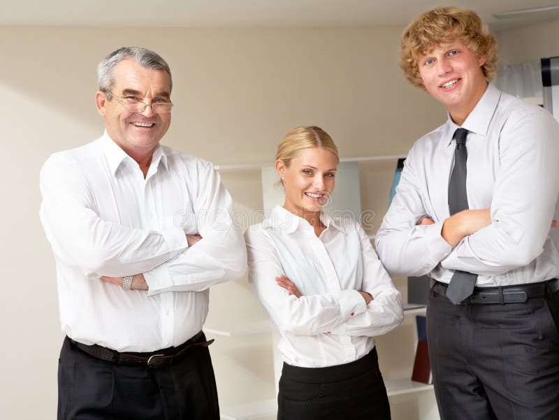 Group of colleagues stock image. Image of businessman - 17770407