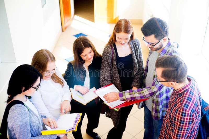 Group of college students stock image. Image of group - 92480043