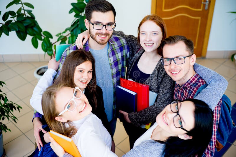 Group of college students stock image. Image of academic - 92872613