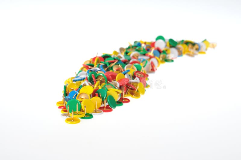 Color pins stock image. Image of violet, white, embroidery - 6977903