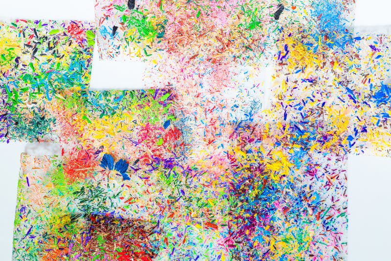 Group of Colored Broken Pencil Lead Stock Image - Image of pencils ...