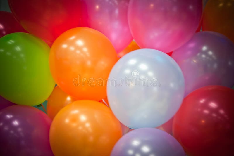Group of colorful balloons stock image. Image of holiday - 47149757