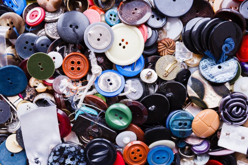 Group of colorful buttons stock image. Image of macro - 69163959