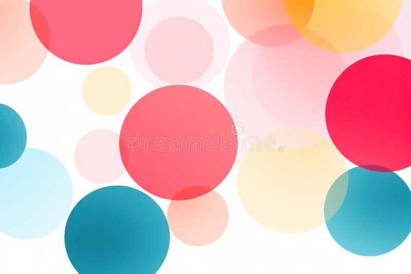 A Group of Colorful Circles Stock Illustration - Illustration of ...