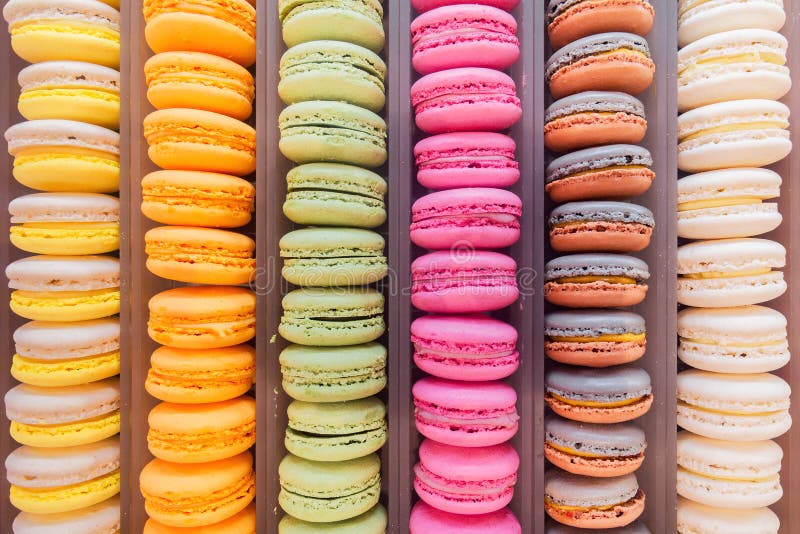 Group of colorful cookies. stock image. Image of bakery - 85725399