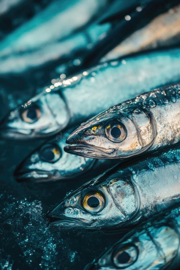 A Group of Colorful Fish Sitting on Top of a Table Stock Image - Image ...