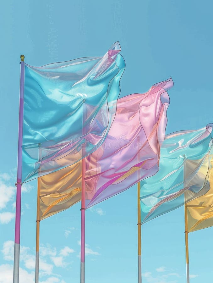 Flying Flags stock image. Image of symbolic, flags, freedom - 382903513
