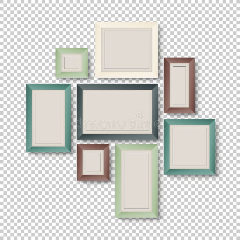 Colorful frames stock vector. Illustration of creative - 32122079