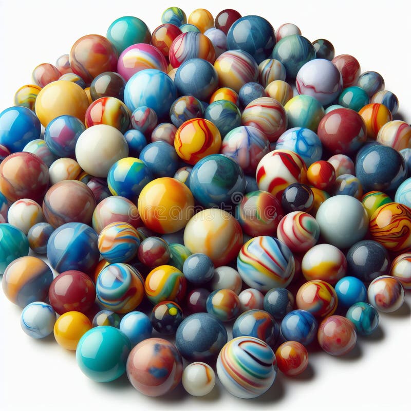 Rare Odd Lorful Marbles Stock Illustrations – 4 Rare Odd Lorful Marbles ...