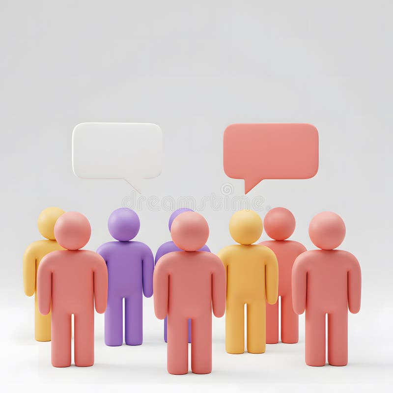 Group Communication Concept Stock Image - Image of circle, food: 388076779