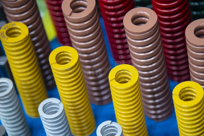 The Group of Compression Spring for Mold and Die Manufacturing Process ...