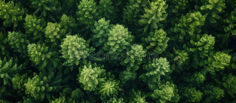 Group of Coniferous Trees in Forest Stock Photo - Image of plant, dense ...