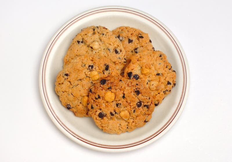 Group cookies in plate stock photo. Image of cookie, market - 7266460
