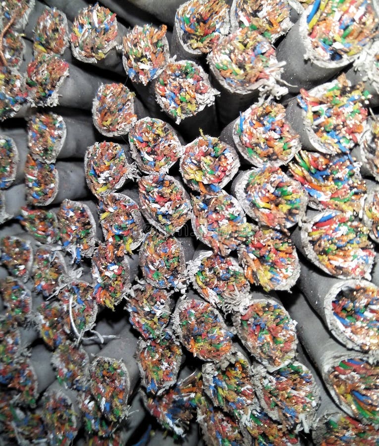 Copper cable stock image. Image of copper, cables, electricity - 117572755