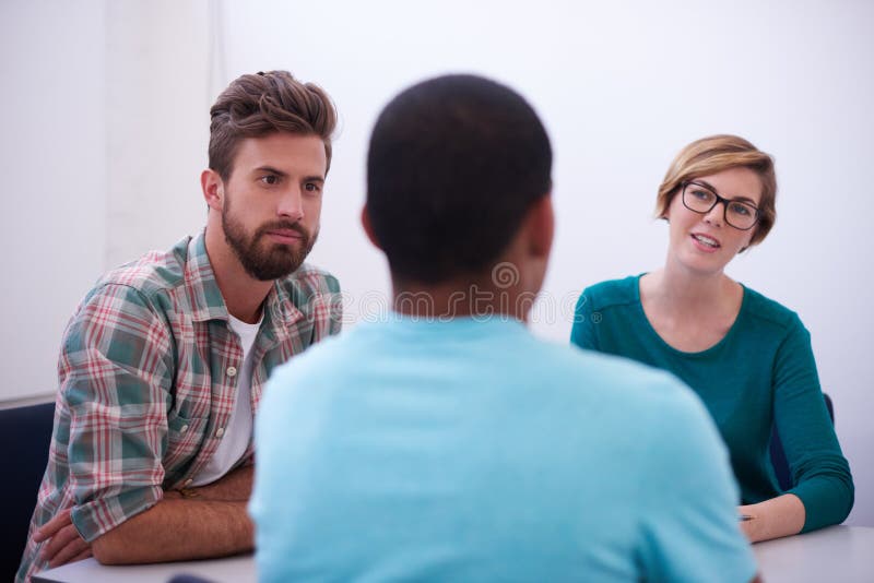 Group, Creative and Business People in Meeting, Planning or Problem ...