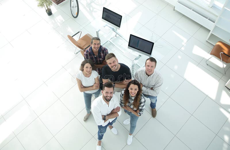 Group of Creative Professionals Standing in Office Stock Photo - Image ...