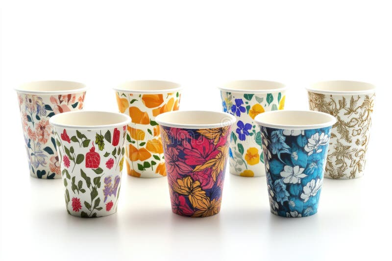 Group of Cups stock image. Image of generated, decor - 370210671