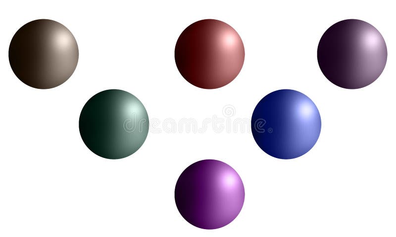 Group of 3D Sphere on White Background Dynamic Balls Motion Abstract ...